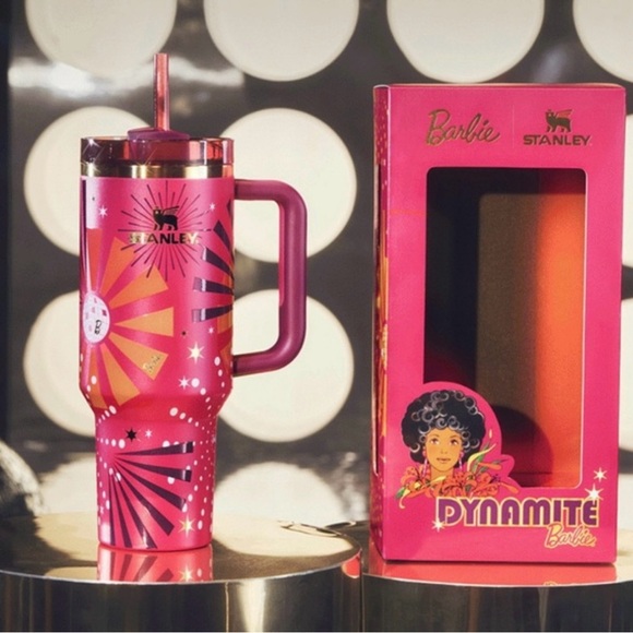 Stanley | Dining | Barbie X Stanley Barbie 8s Dynamite Quencher 40 Oz ...